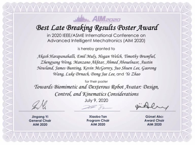 VIP – Laboratory for Intelligent Decision and Autonomous Robots